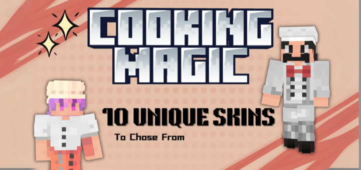 Cooking Magic - Minecraft Bedrock Skins - CurseForge