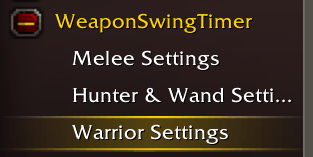 WeaponSwingTimer WarriorQueuing - World of Warcraft Addons - CurseForge