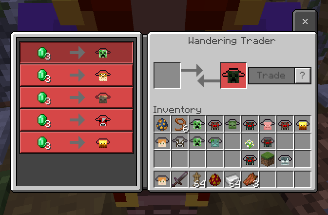 Mob Masks - Minecraft Bedrock Addons - CurseForge