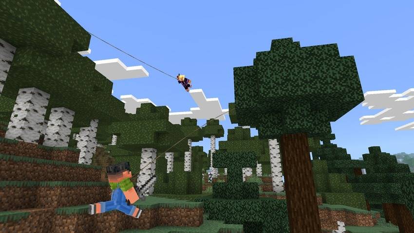 Zip & Swing - Minecraft Bedrock Addons - CurseForge