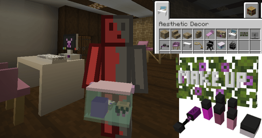 Makeup | Aesthetics Decor - Minecraft Mods - CurseForge