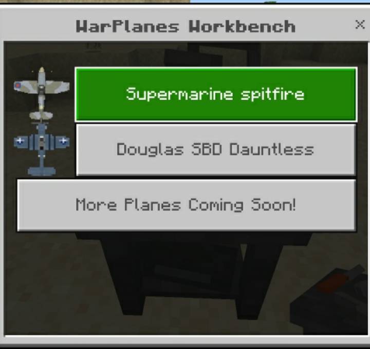 WW2 War Planes (with guns and bombing mechanics) - Minecraft Bedrock ...