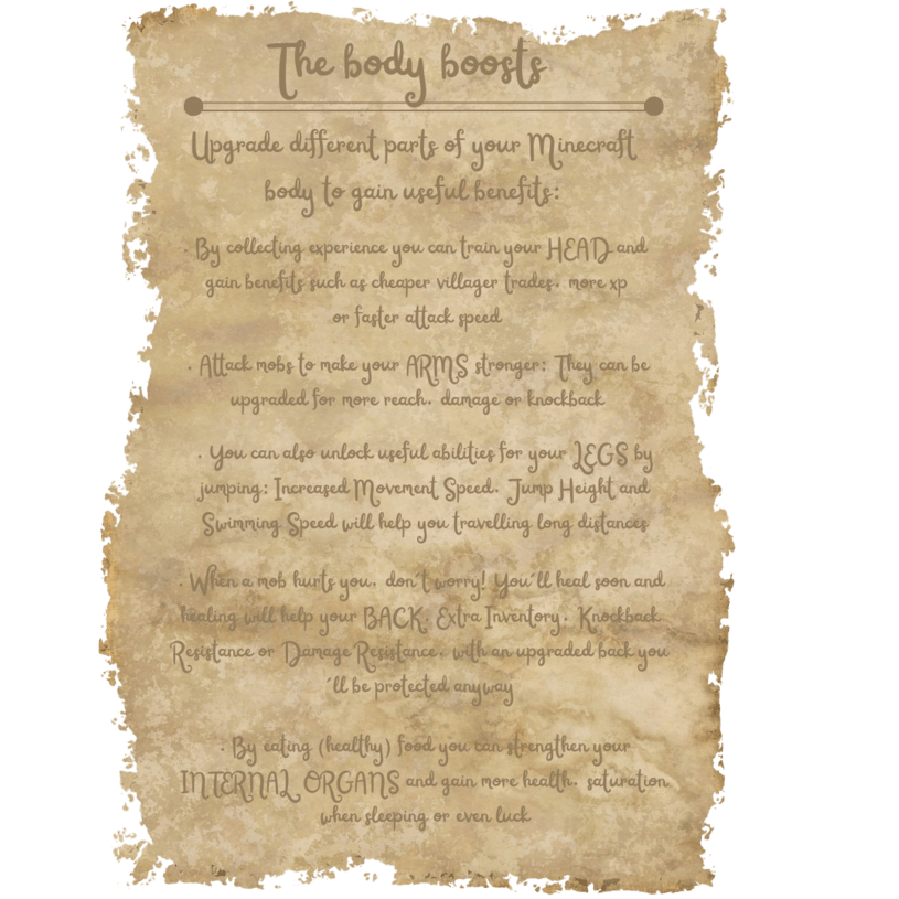 The Body Boosts - Minecraft Mods - CurseForge