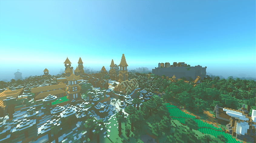 Fantasy Kingdom - Minecraft Bedrock Maps - CurseForge