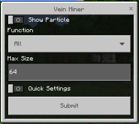 Utilities Vein Miner - Minecraft Bedrock Addons - CurseForge