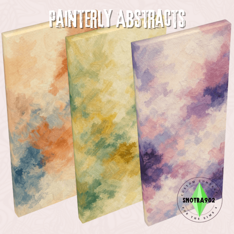 Painterly Abstracts - The Sims 4 Build / Buy - CurseForge