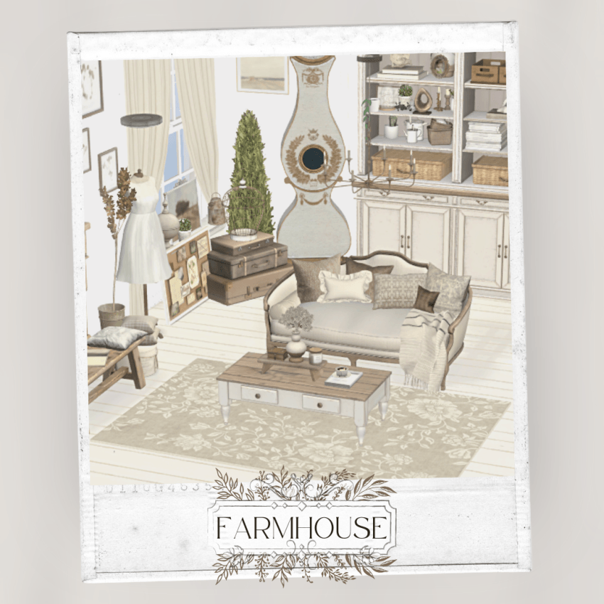 Install Farmhouse 2024 - 3 rugs - The Sims 4 Mods - CurseForge