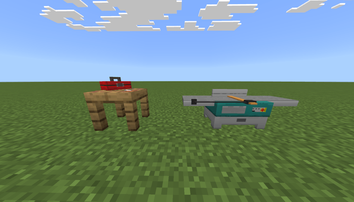 Nic's Carpentry & Furniture (Bedrock Edition) Minecraft Mod