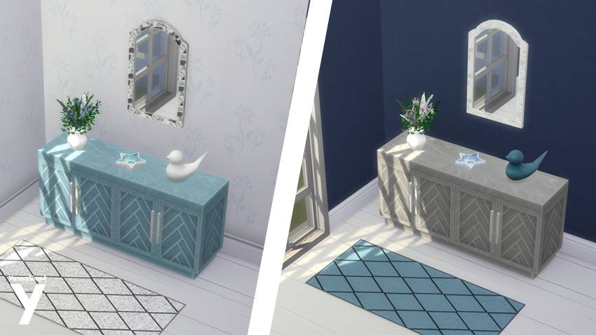 Luxury Hamptons Entryway Set - The Sims 4 Build / Buy - CurseForge