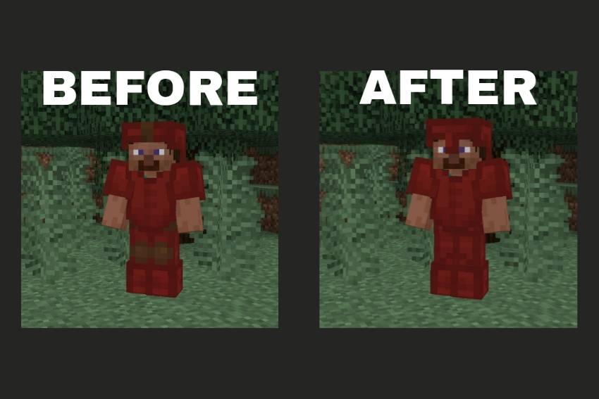 Smooth Leather Armor - Minecraft Bedrock Texture Packs - CurseForge