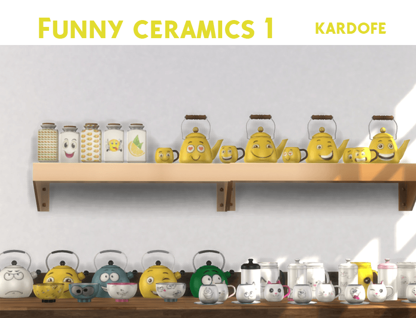 Funny ceramics - The Sims 4 Build / Buy - CurseForge