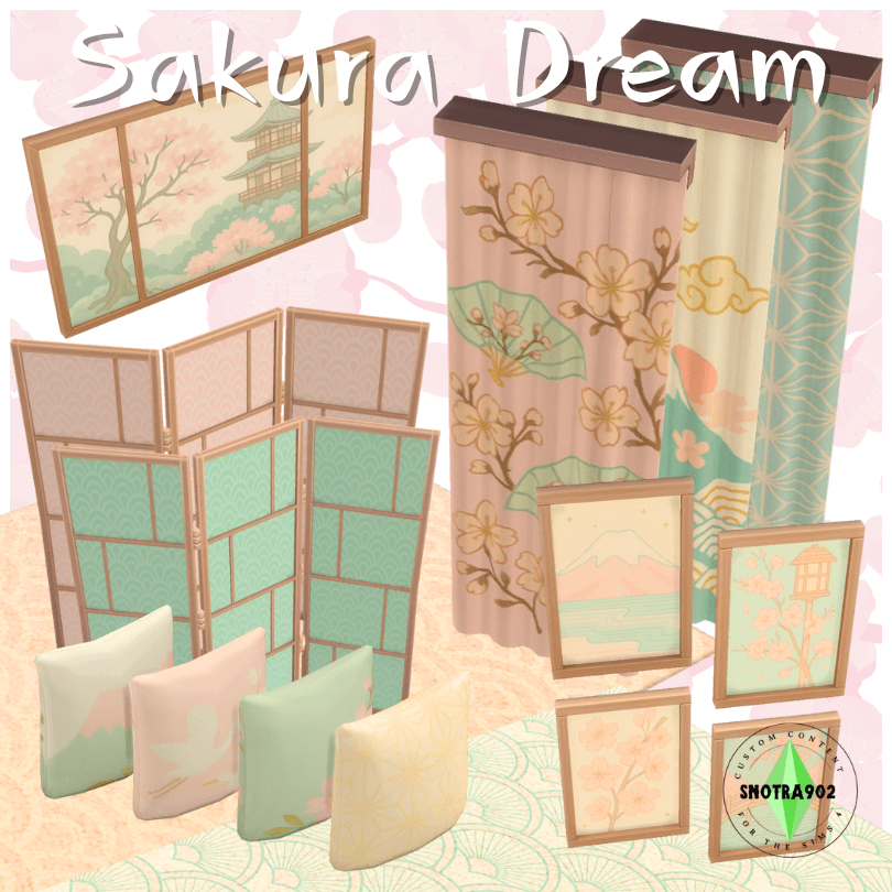Sakura Dream - The Sims 4 Build / Buy - CurseForge