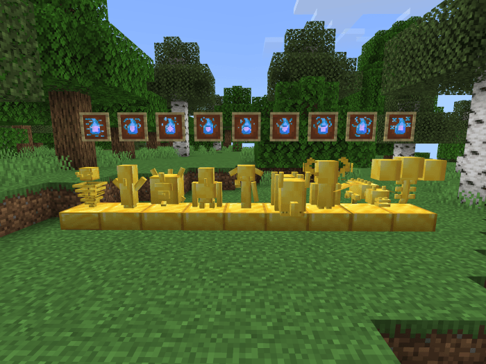 BestGamer’s Mob Trophies: New Decorative Blocks! - Minecraft Bedrock Addons - CurseForge