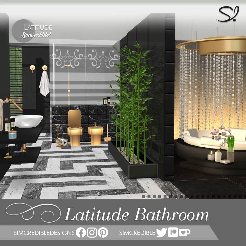Install Latitude Bathroom 🛀 - The Sims 4 Mods - CurseForge