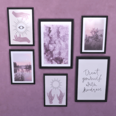 Purple Set - The Sims 4 Build / Buy - CurseForge