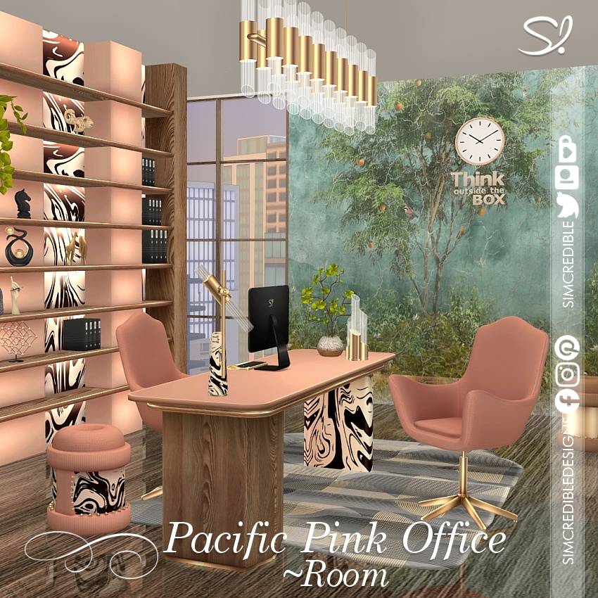 Pacific Office -Room 👩🏻‍💼 - The Sims 4 Rooms / Lots - CurseForge