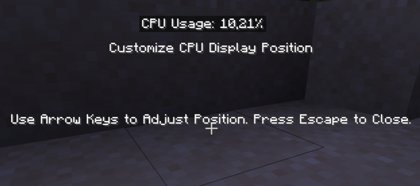 CPU Usage (Display) - Minecraft Mods - CurseForge