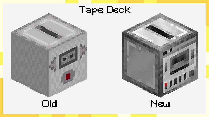 Modern Audio Cassettes - Minecraft Resource Packs - CurseForge