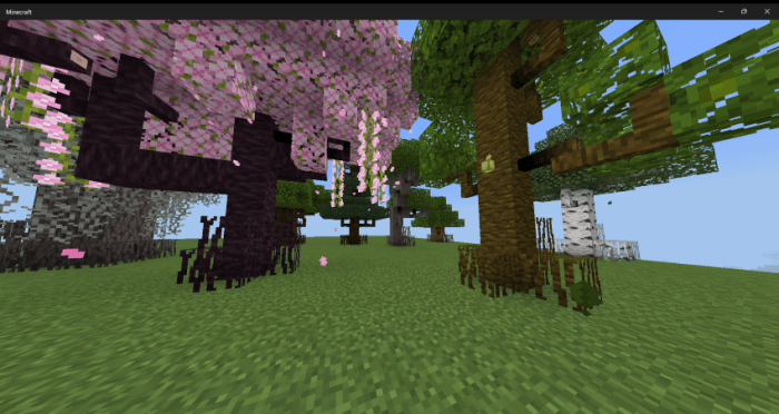 Nature's Touch (Nature Update) Add-on - Minecraft Bedrock Addons ...