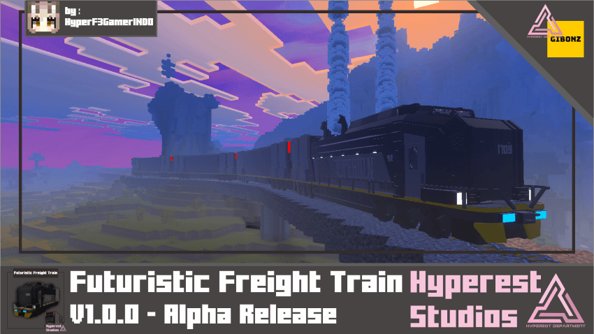 Futuristic Freight Train | v1.0.0 Alpha Release - Minecraft Bedrock ...