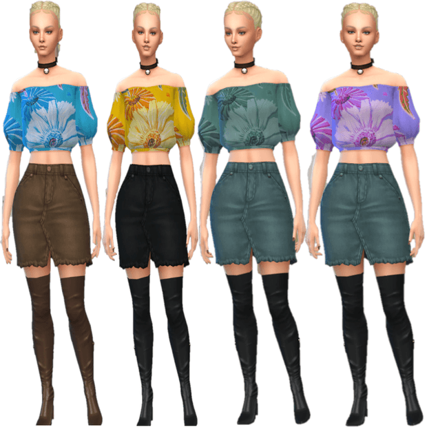 Summer/Fall Teen Outfit - The Sims 4 Create a Sim - CurseForge
