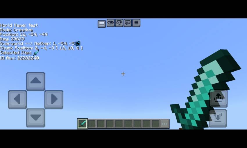 Simple Debug Screen - Minecraft Bedrock Texture Packs - CurseForge