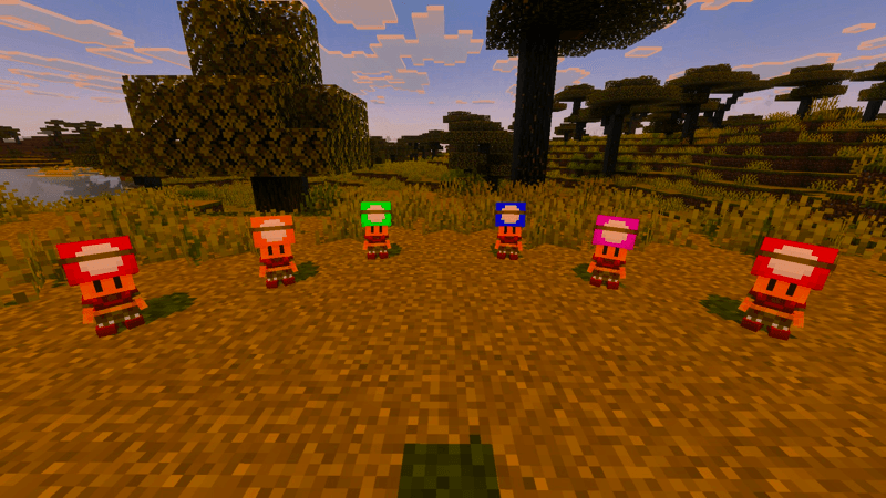 Toad Villagers - Minecraft Bedrock Texture Packs - CurseForge
