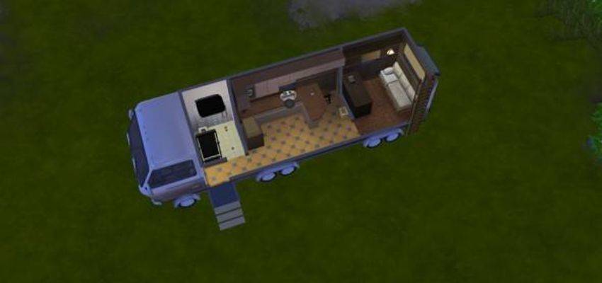 RV Template for On Tour Save file - The Sims 4 Rooms / Lots - CurseForge