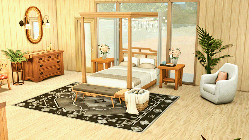 Aquina Bedroom NO CC - The Sims 4 Rooms / Lots - CurseForge