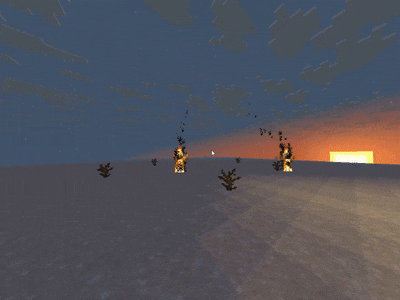 Blaze Attack Animation Minecraft Data Pack