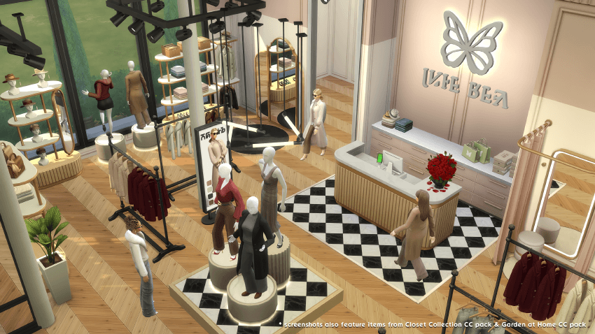 Shopping Therapy Pack Max20 & Joliebean - The Sims 4 Build / Buy ...