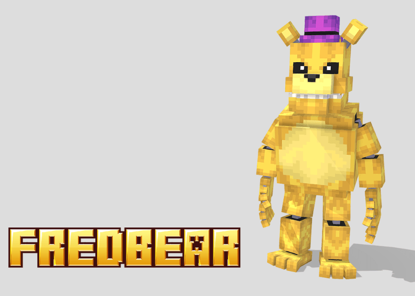 Minecraft add-on Fredbear - Minecraft Bedrock Addons - CurseForge