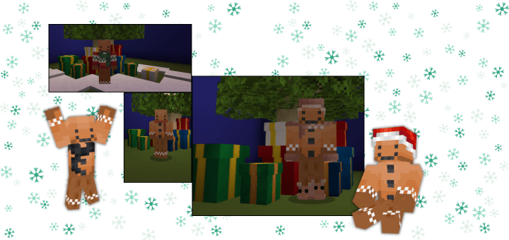 Gingerbread Skins - Minecraft Bedrock Skins - CurseForge