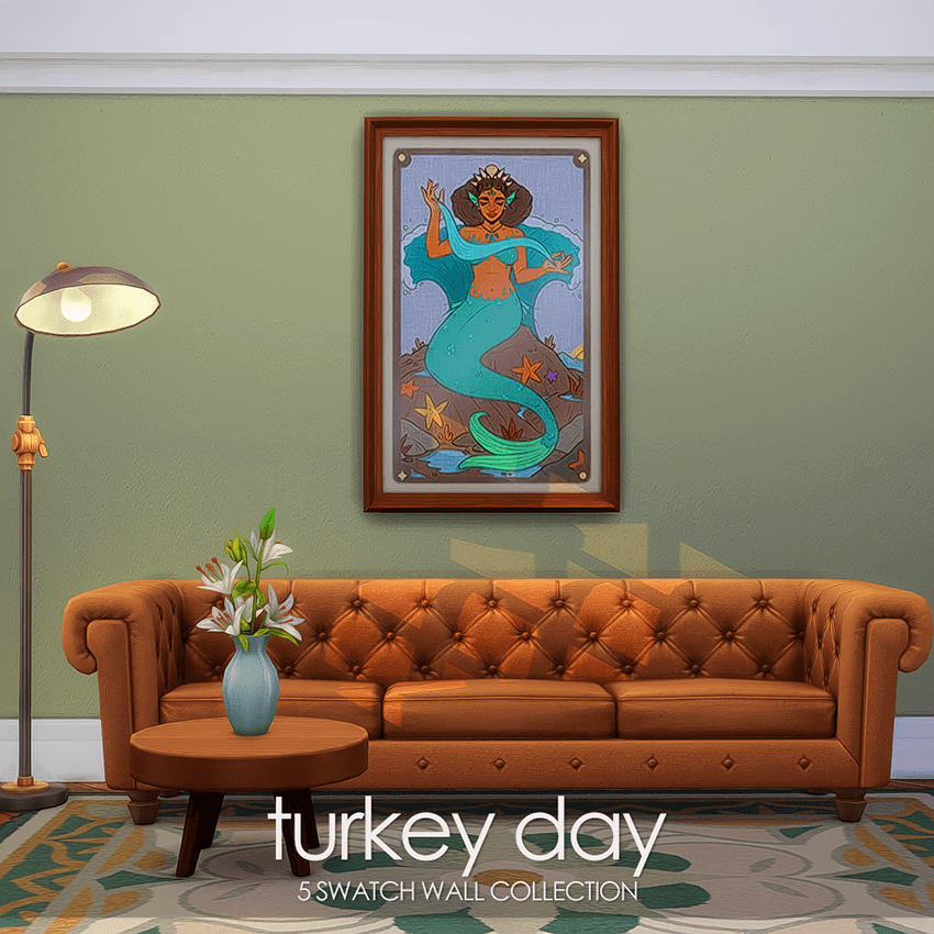 Turkey Day - Wall Set - The Sims 4 Build / Buy - CurseForge