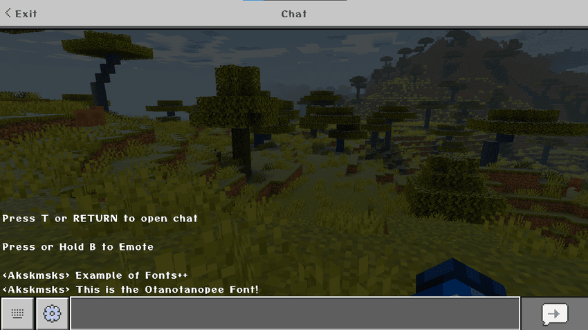 Akshaj's Fonts++ - Minecraft Bedrock Texture Packs - CurseForge