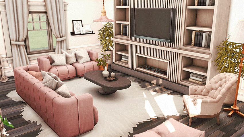 Serva Living Room - The Sims 4 Rooms / Lots - CurseForge