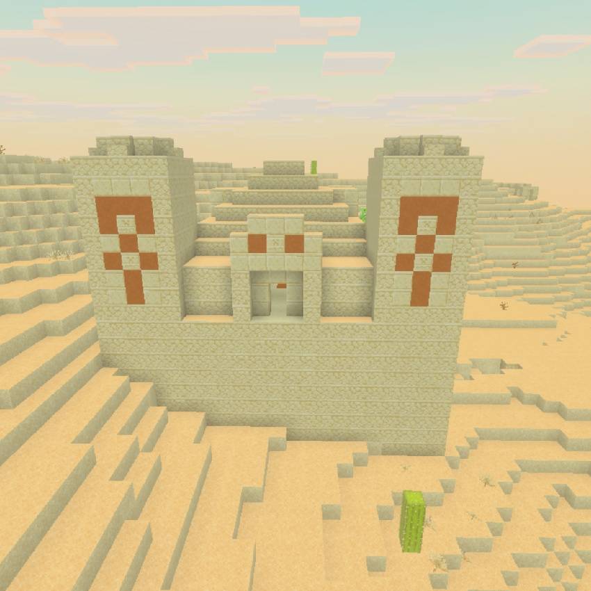 Desert World #1 Minecraft Map