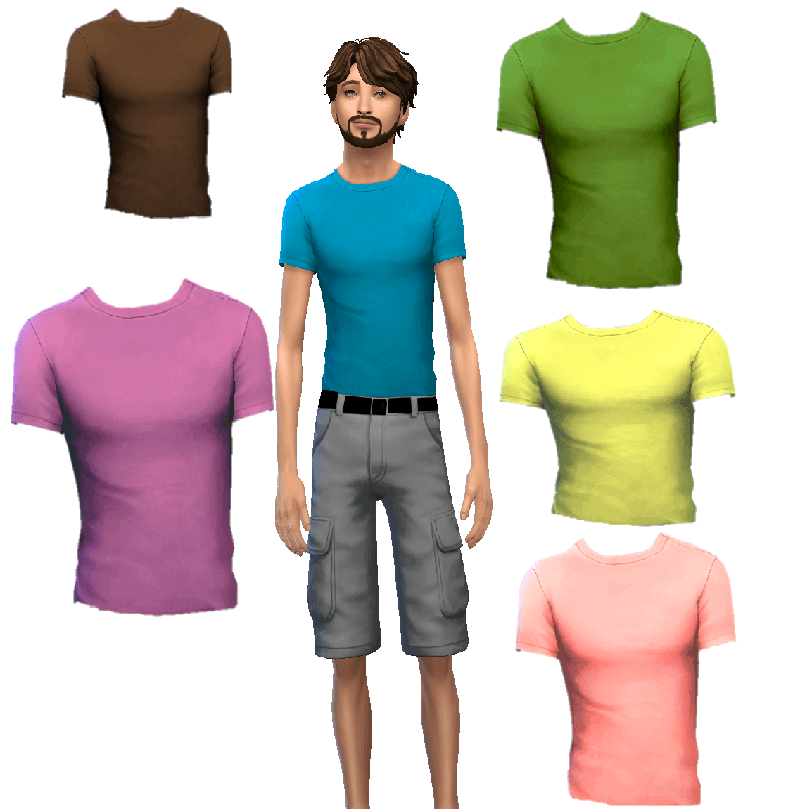 Mens Shirt - The Sims 4 Create a Sim - CurseForge