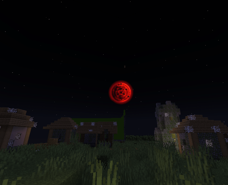 Moon - Tsukuyomi [NARUTO THEME] Minecraft Texture Pack