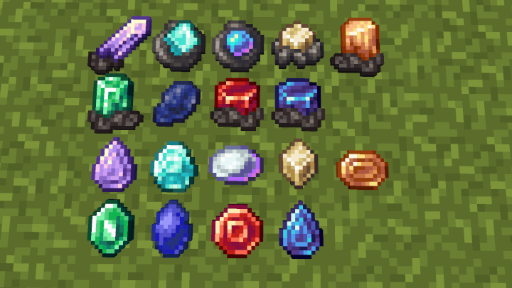 TFC Gemmier Gems - Minecraft Resource Packs - CurseForge
