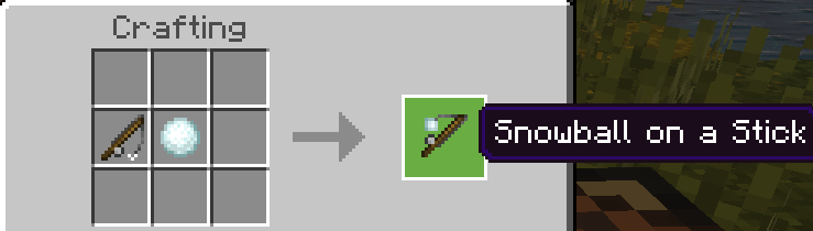 Snowball on a Stick Addon - Minecraft Bedrock Addons - CurseForge