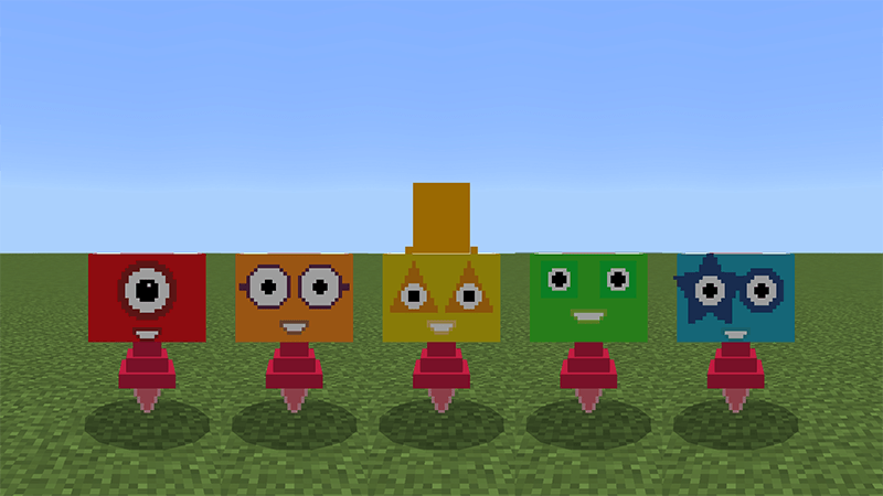 Numberblocks - Minecraft Bedrock Addons - CurseForge