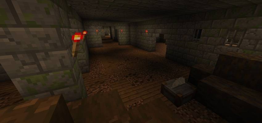 Basement of the maniac - Minecraft Bedrock Maps - CurseForge