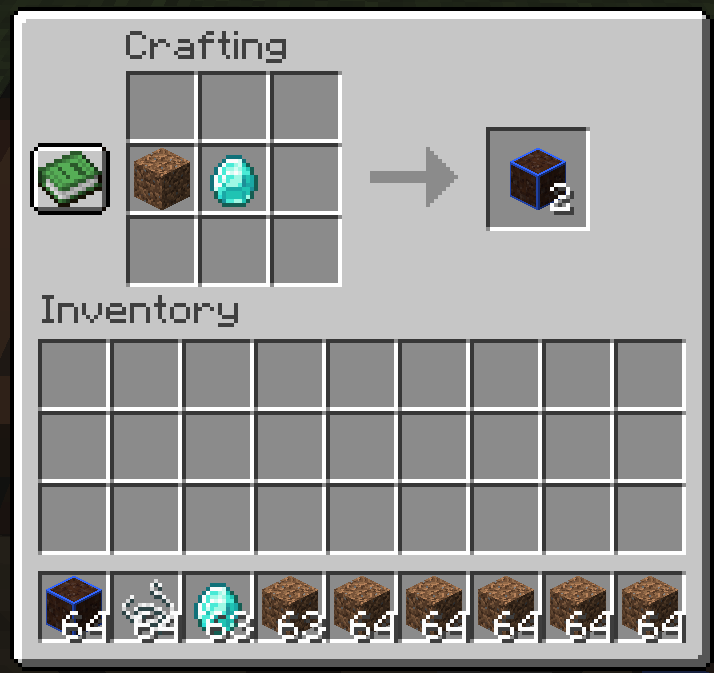 Diamond Dirt (Useful Dirt) - Minecraft Mods - CurseForge