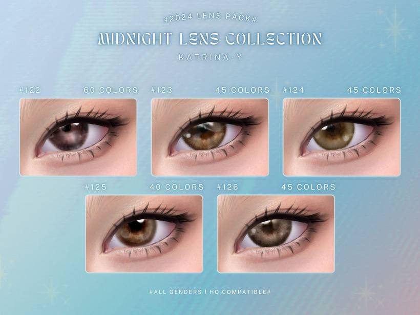 [KAT]MIDNIGHT LENS COLLECTION - The Sims 4 Create a Sim - CurseForge