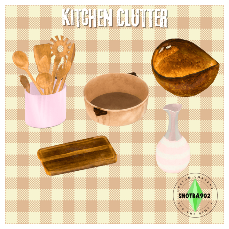 Kitchen Clutter #1 - The Sims 4 Build / Buy - CurseForge