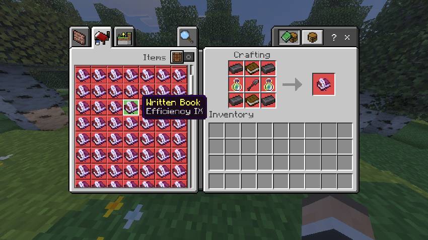 Crafteable Enchantments (Craft Enchants) Minecraft Texture Pack