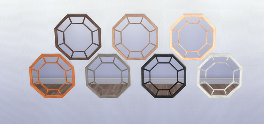 Brutus Octagon Mirror - The Sims 4 Build / Buy - CurseForge