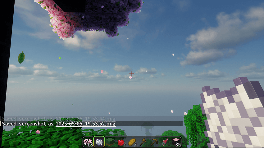 Realistic Cherry Blossom Fall Texture - Minecraft Resource Packs ...