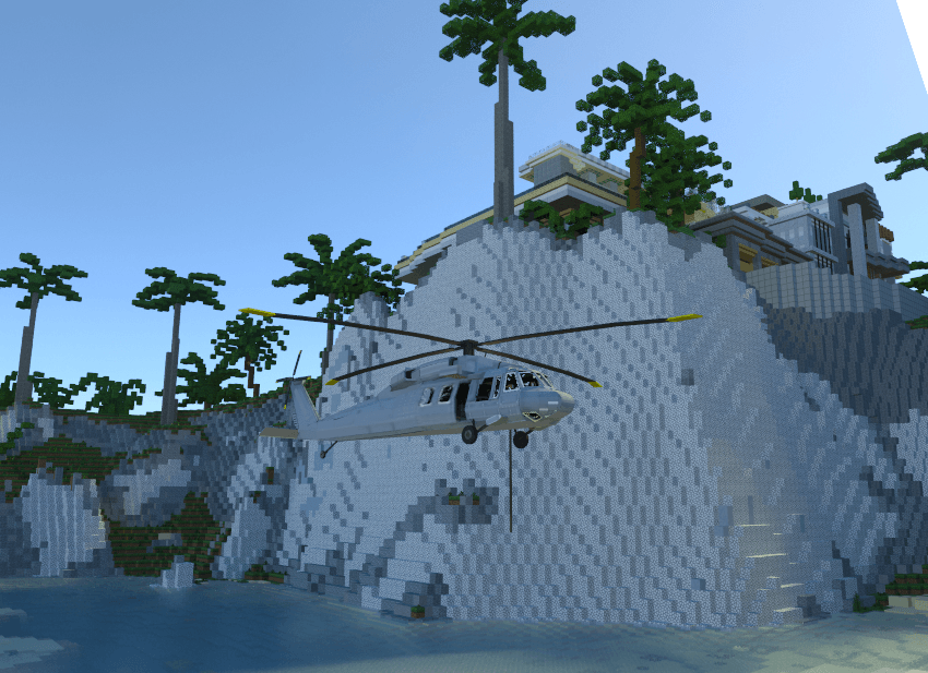 Infantry Helicopters - UH-60 - Minecraft Bedrock Addons - CurseForge